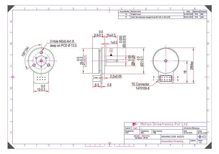 12V BLDC Motor